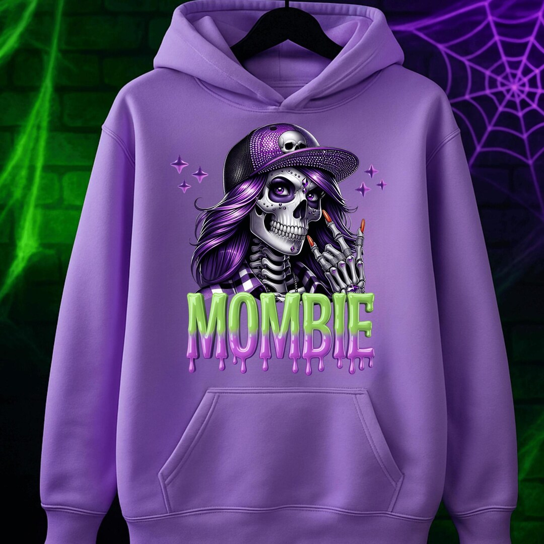 Mombie Halloween PNG: Spooky Mom Skeleton Graphic (digital Download - Etsy