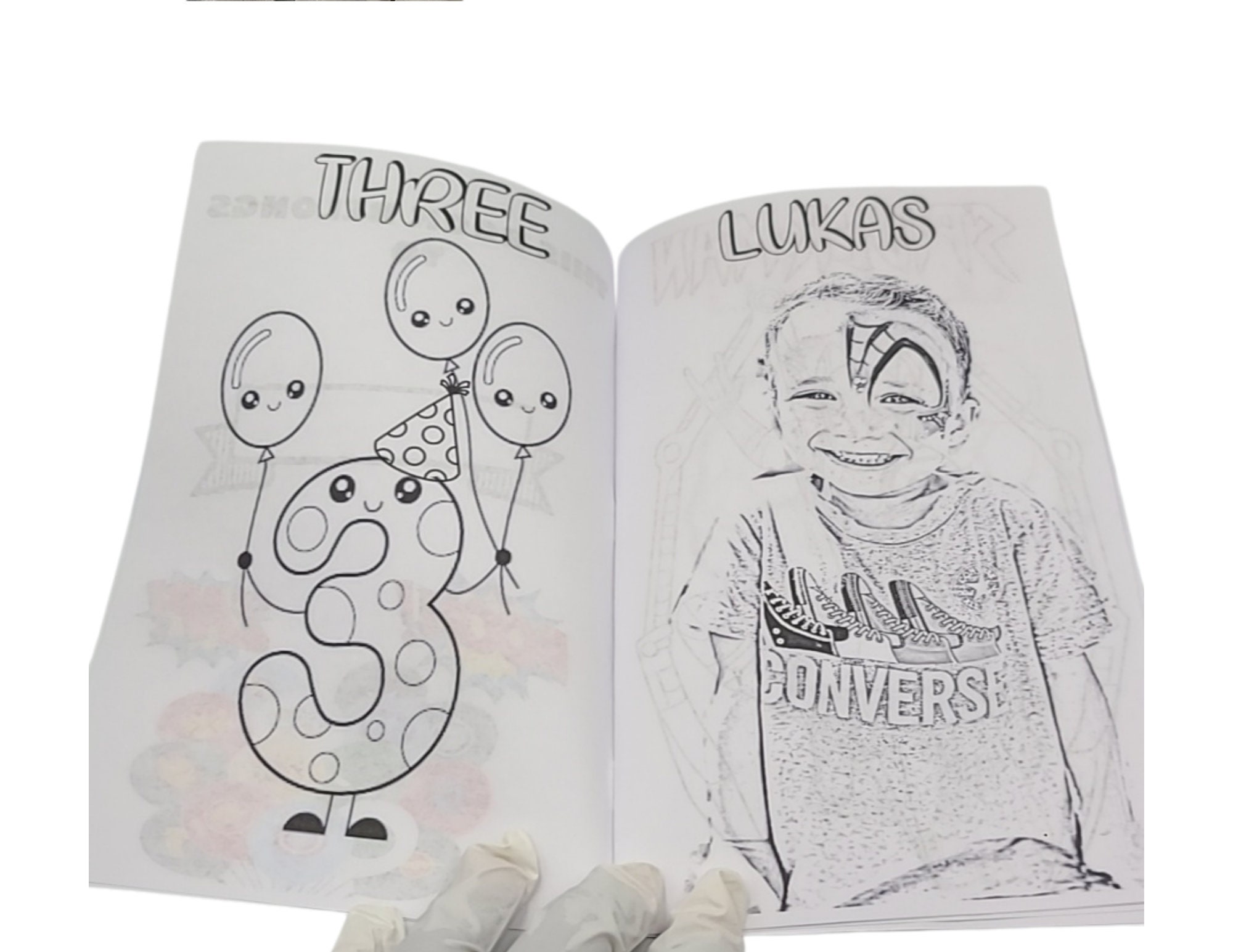 Digital Personalized Coloring Books Party Favors/ Any Theme Can Be Done ...