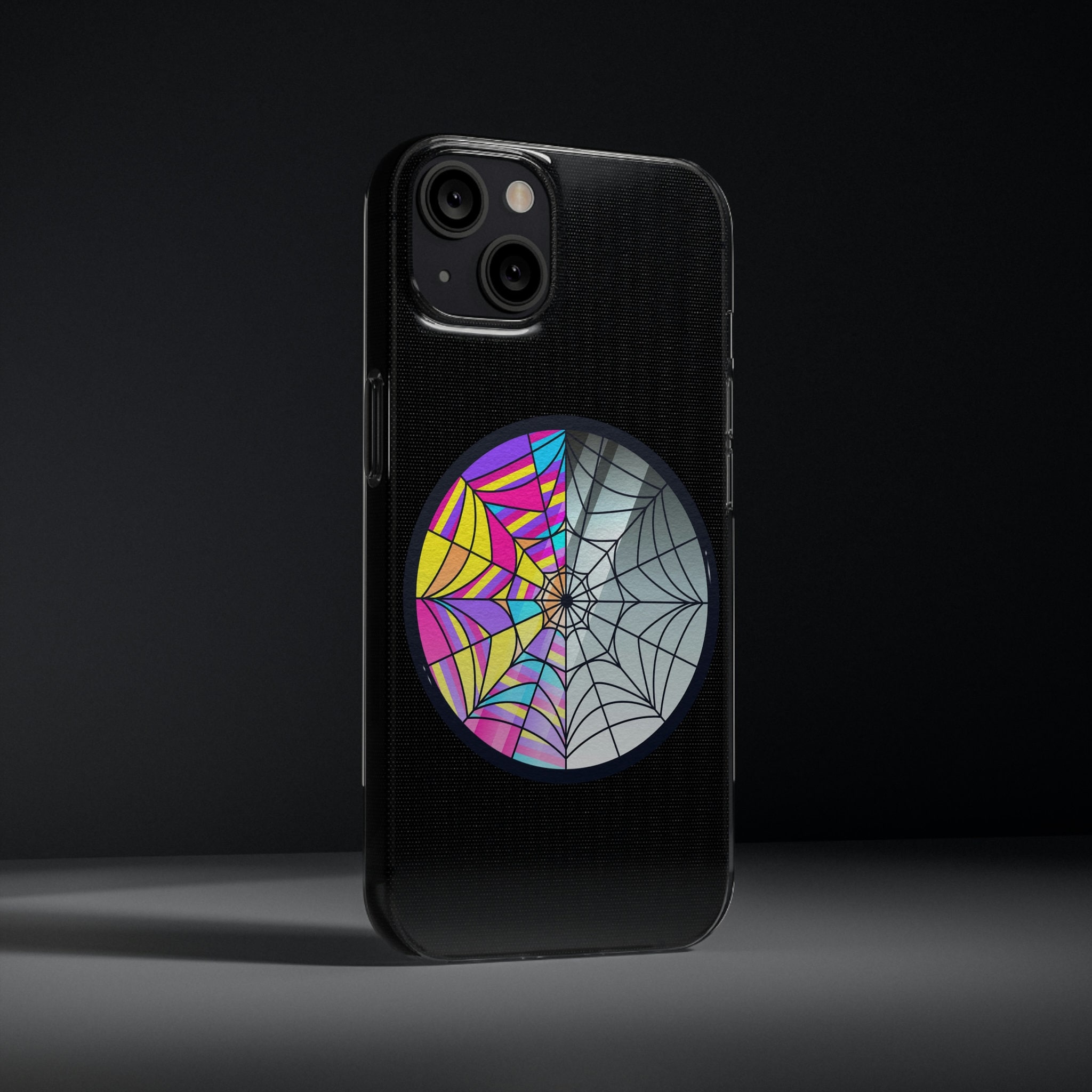 Wednesday Addams and Enid Dorm Room Window Soft Phone Cases sold by ...