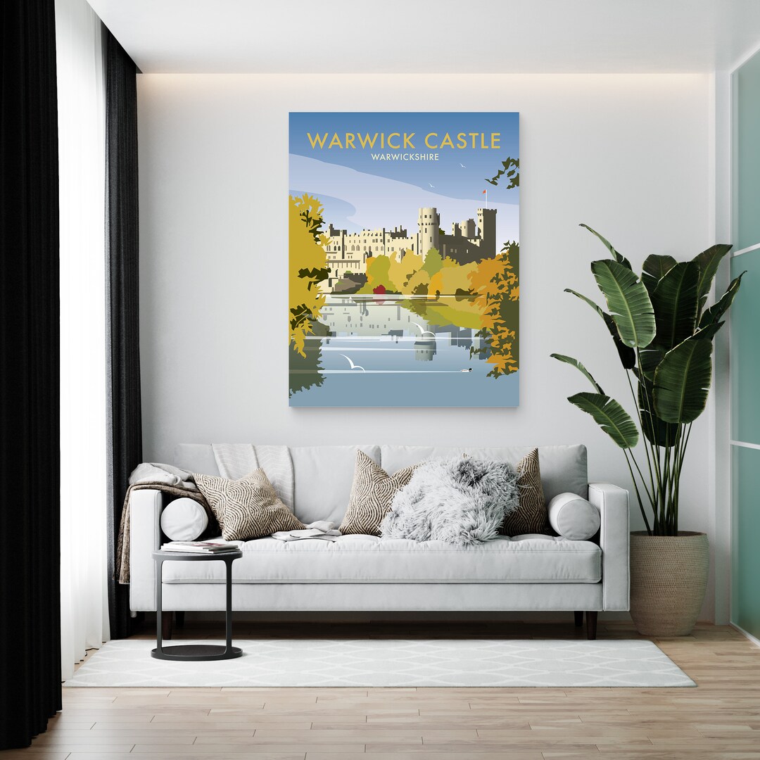 Warwick Castle Art Print by Dave Thompson Available in Multiple Sizes ...