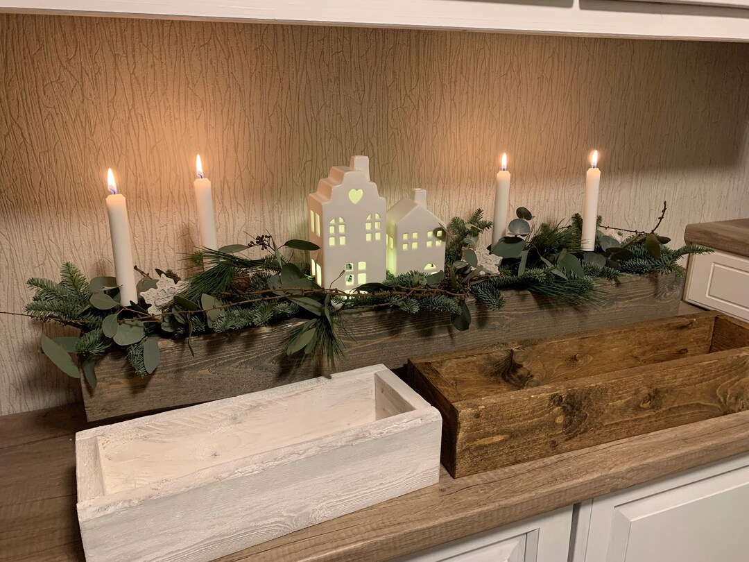 Rustikale Ziegelform "HYGGE BOKS" in Wunschlänge Landhausstil Deko ...