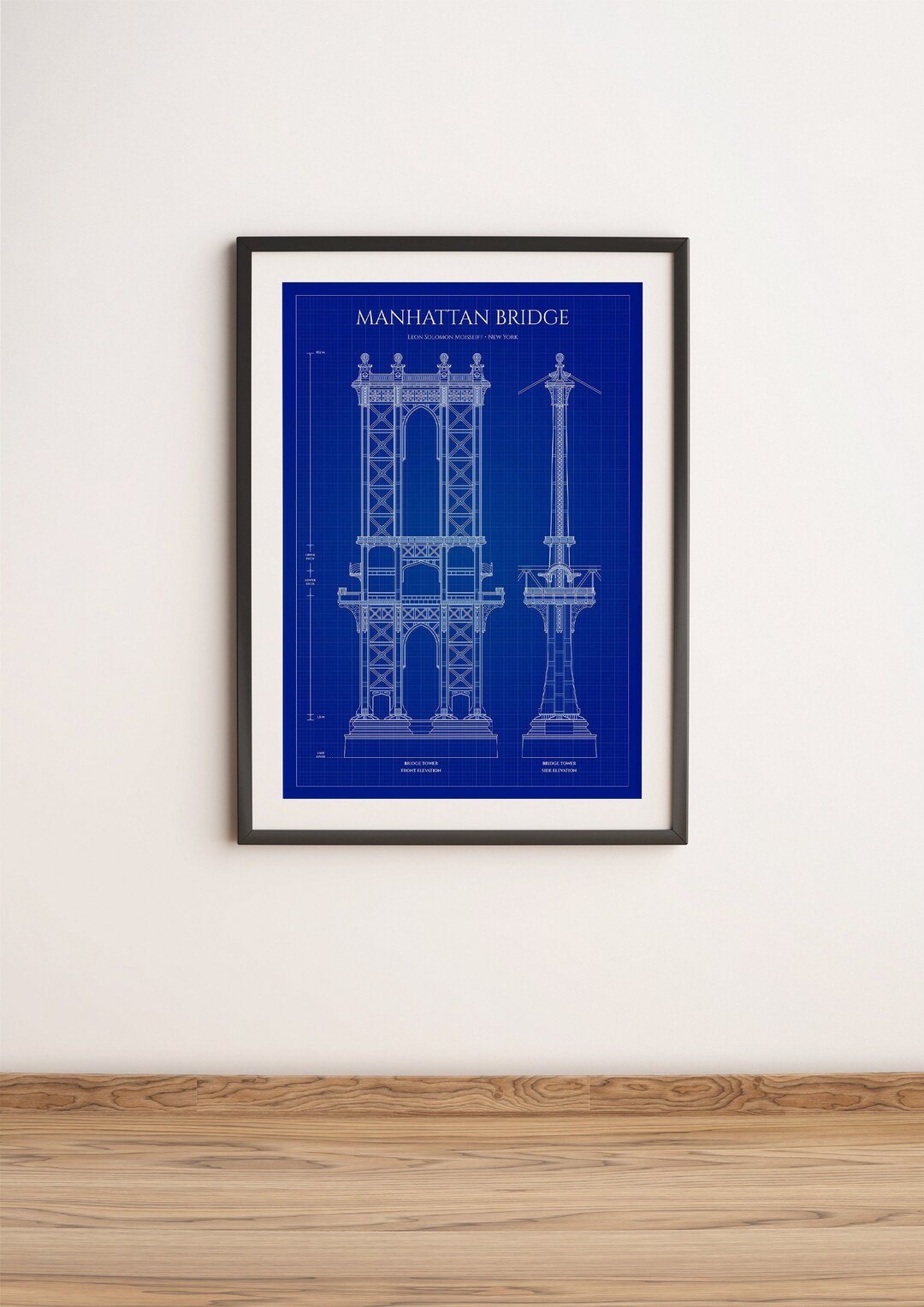 Manhattan Bridge Poster - Etsy