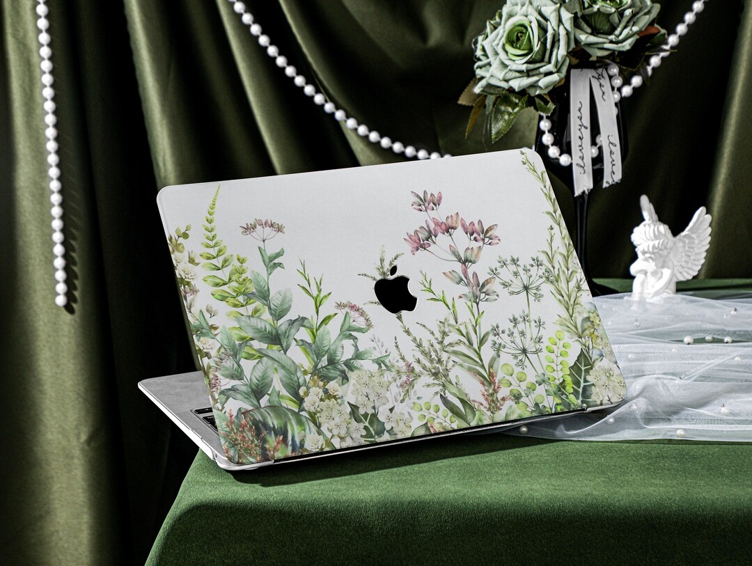 Dense Flora Landscape MacBook Case for New MacBook Air 15 A2941, 14.2 ...
