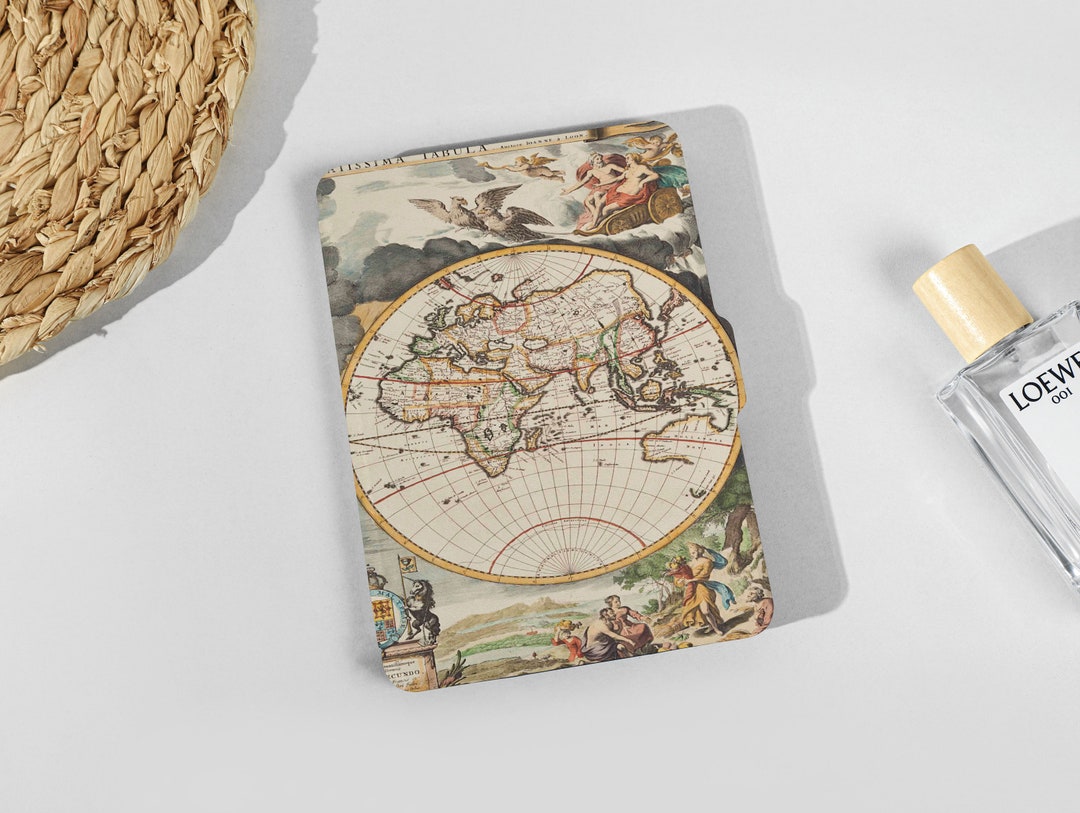 Nautical Maps All New Kindle 6" 2022 Case, Personalization Kindle Case ...