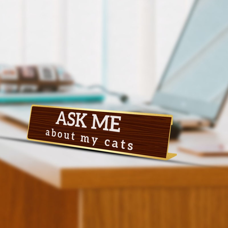 Desk Name Plate - Etsy