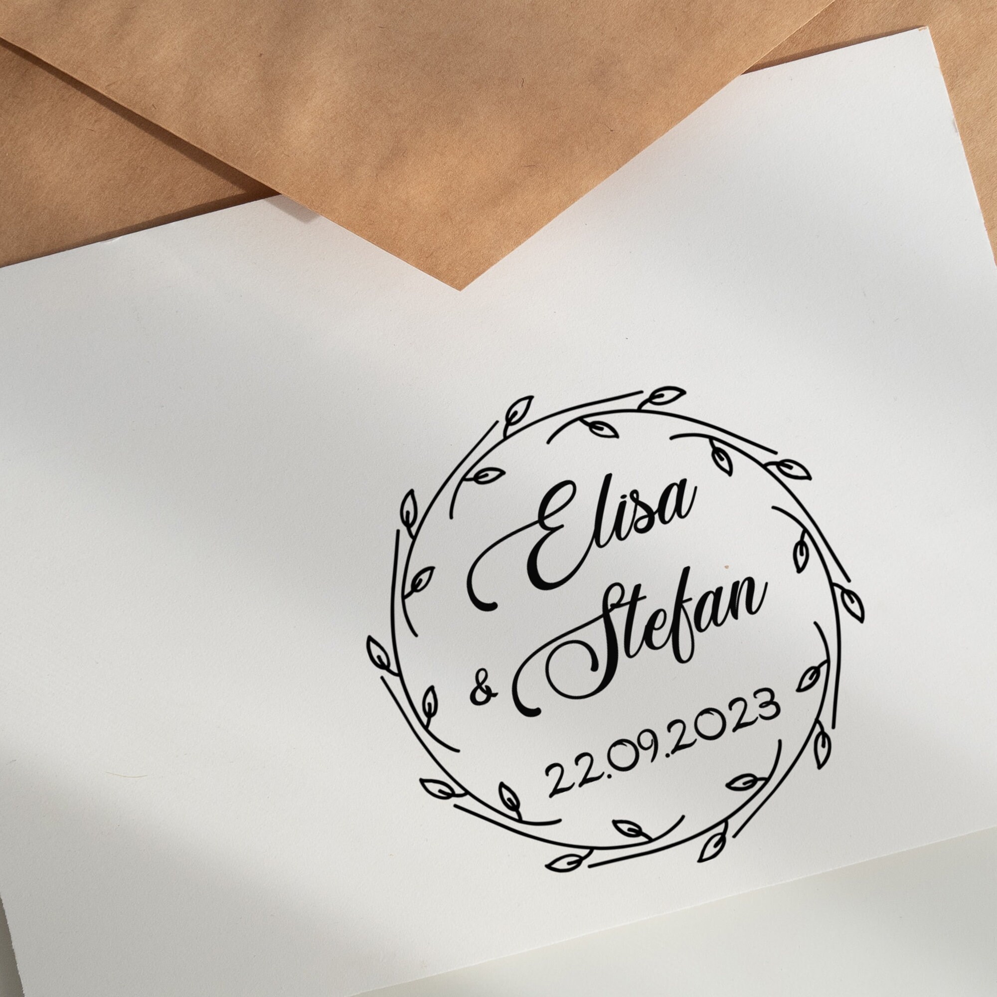 Custom Wedding Stamp Personalized Wedding Stamp Wedding - Etsy