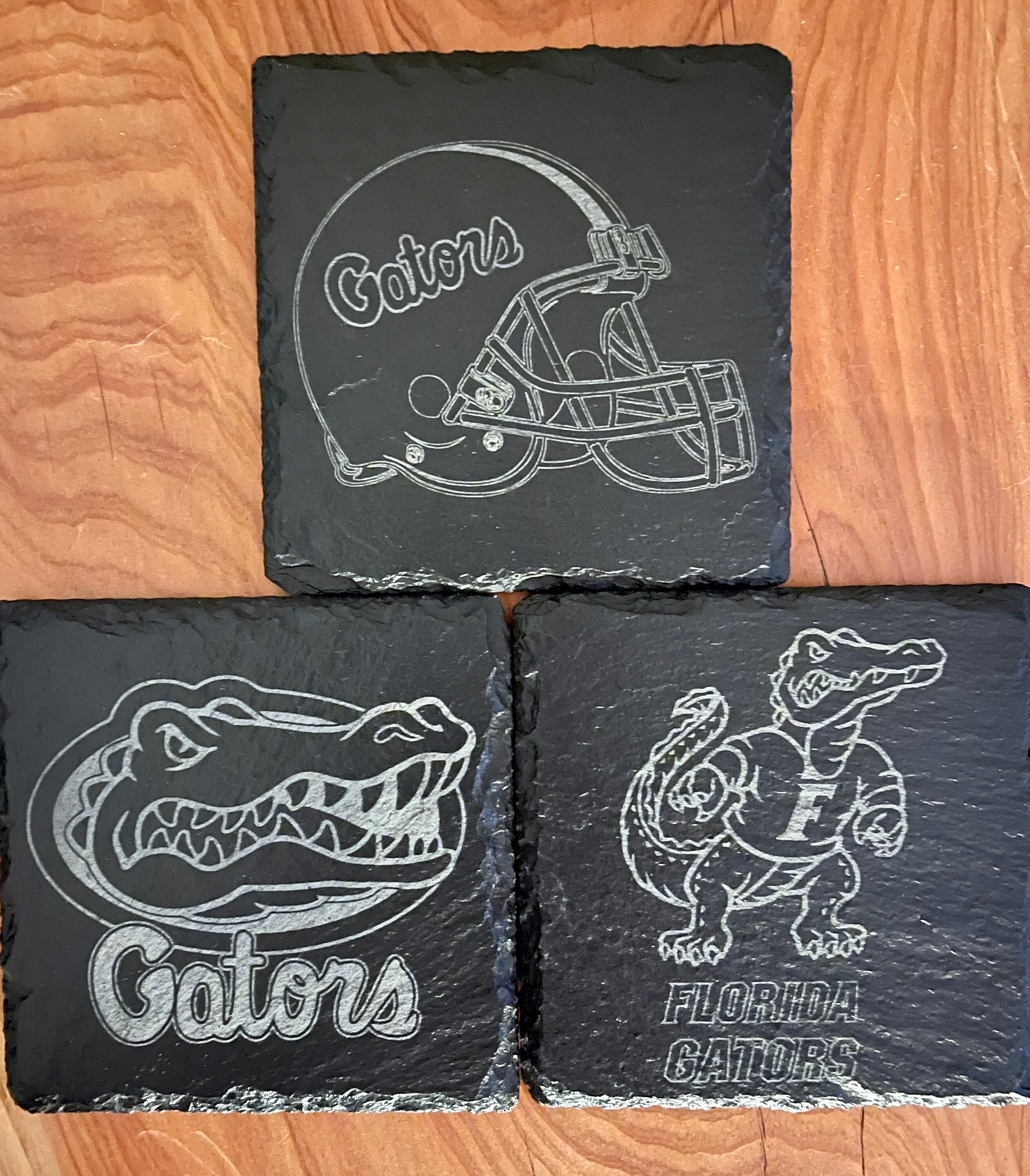 Slate Coasters With College Football Teams - Etsy