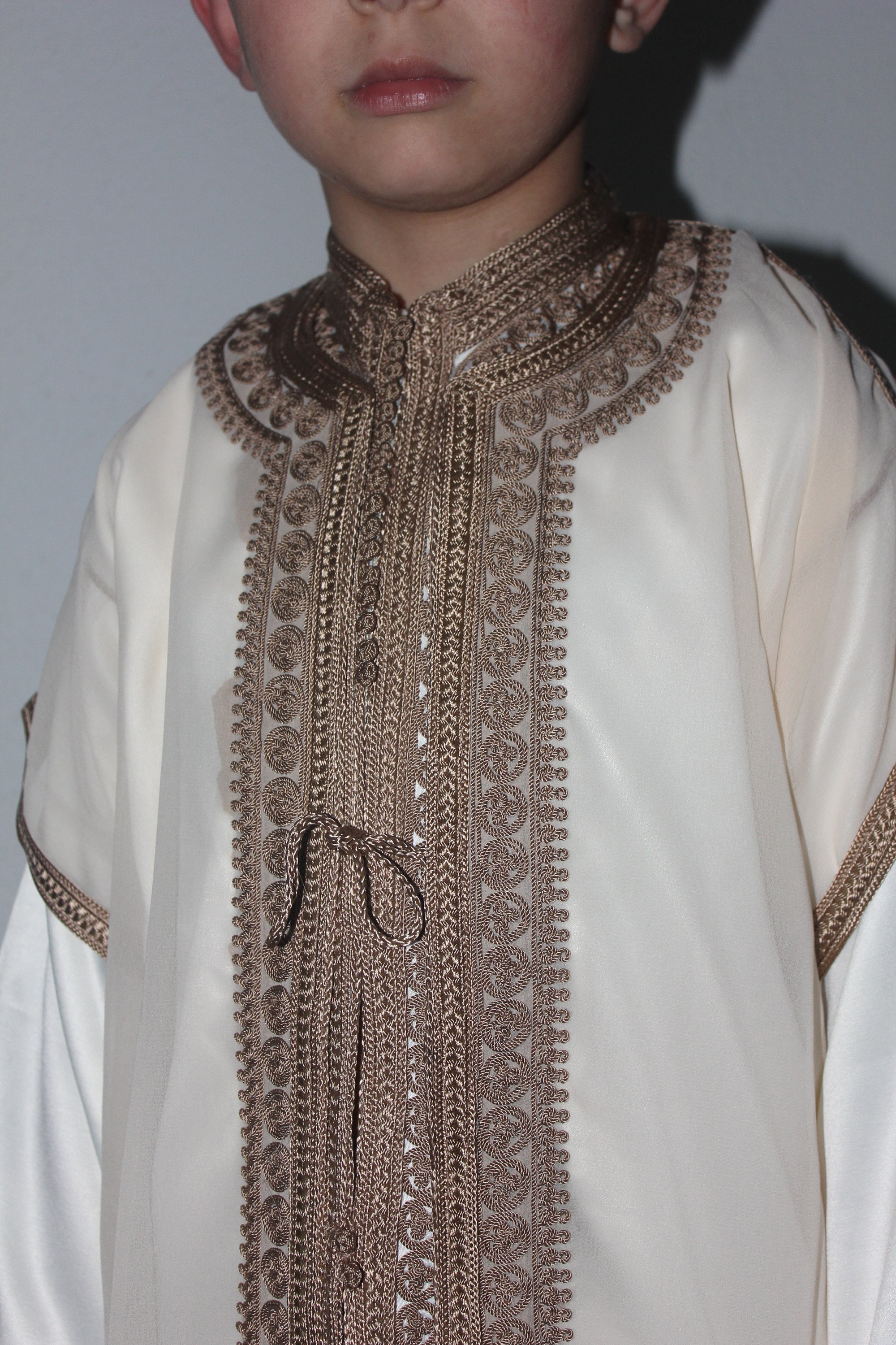 Moroccan Jabador for Kids, 3 Piece Jabador, Moroccan Kaftan for Boys - Etsy