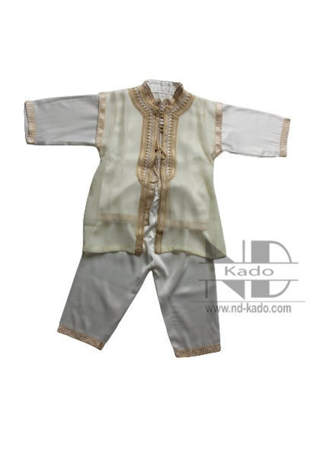 Moroccan Jabador for Kids, 3 Pieces Jabador, Moroccan Kaftan for Boys ...
