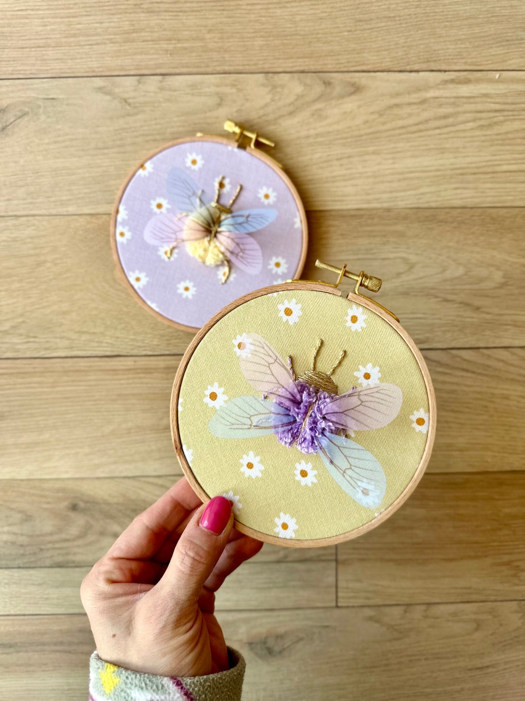 Limited Edition Floral Beetle With Fairy Wings Plush Pastel Insect ...