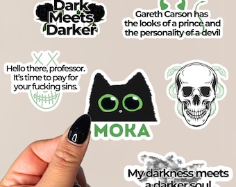 Heathens, Legacy of God Sticker Pack - Rina Kent Merch, Nickname, Masks ...