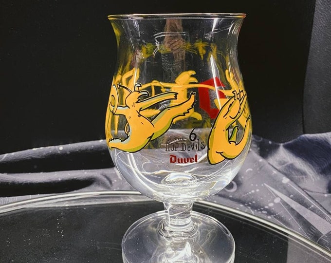 Duvel Beer Glass, Exclusive Beer Glasses From Duvel, Unique Collectible ...