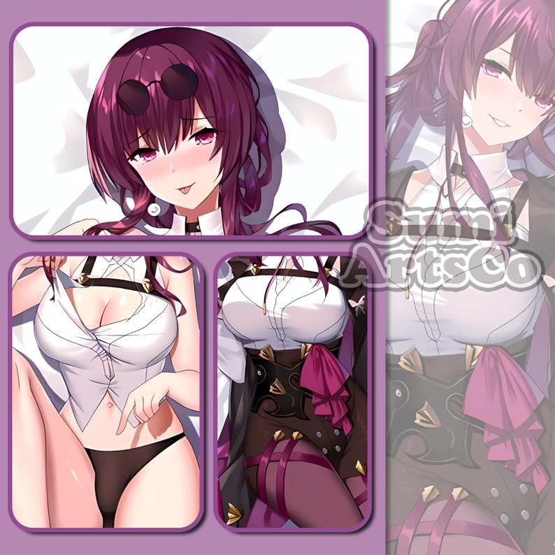 Dakimakura Honkai Star Rail Nsfw Kafka V2 Anime Body Pillow Cover Case