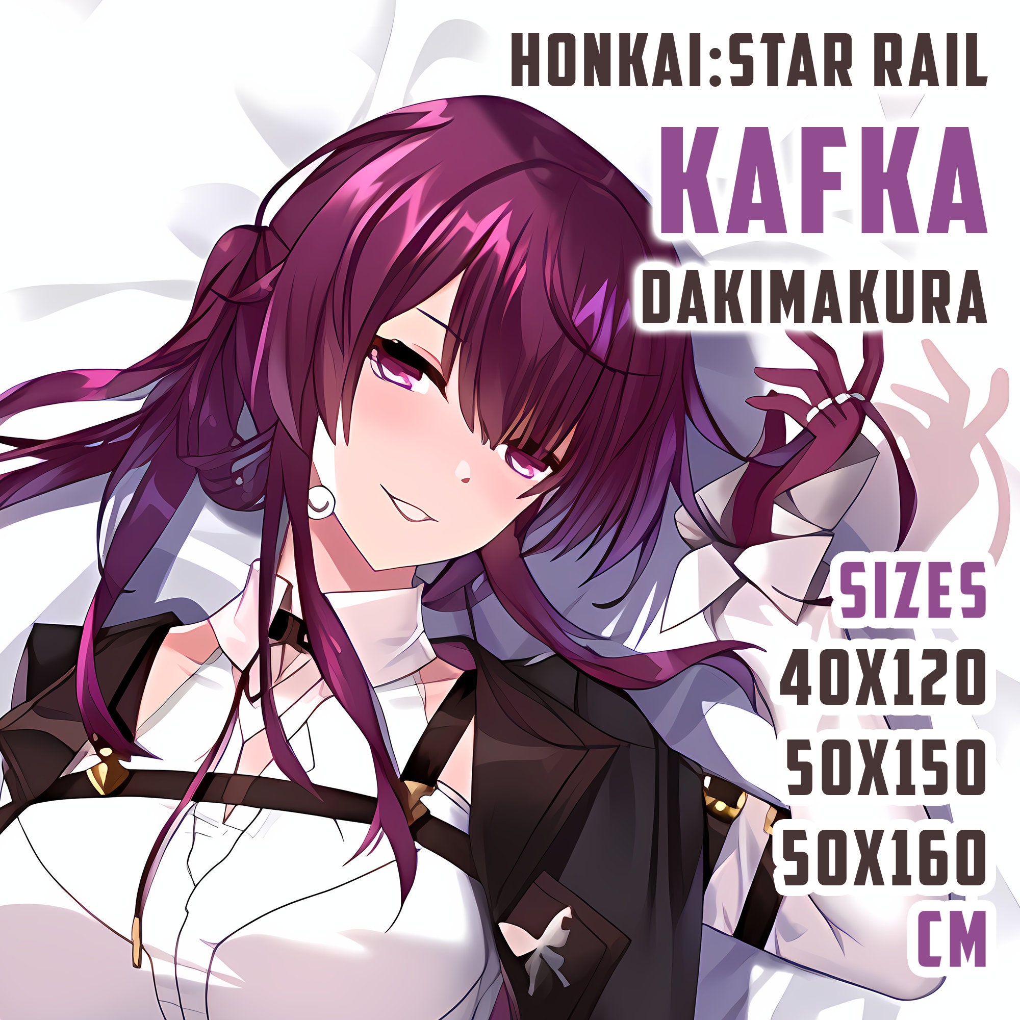Dakimakura Honkai Star Rail Nsfw Kafka V2 Anime Body Pillow Cover Case ...