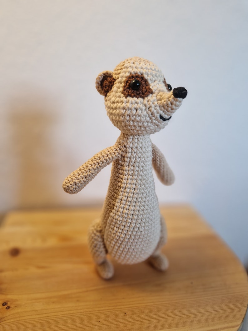 Milo the Meerkat, Amigurumi Crochet Pattern, Meerkat Crochet Pattern - Etsy