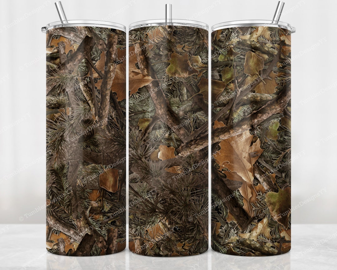 Camo Tumbler PNG, Camouflage Sublimation Design, 20 Oz Skinny Tumbler ...