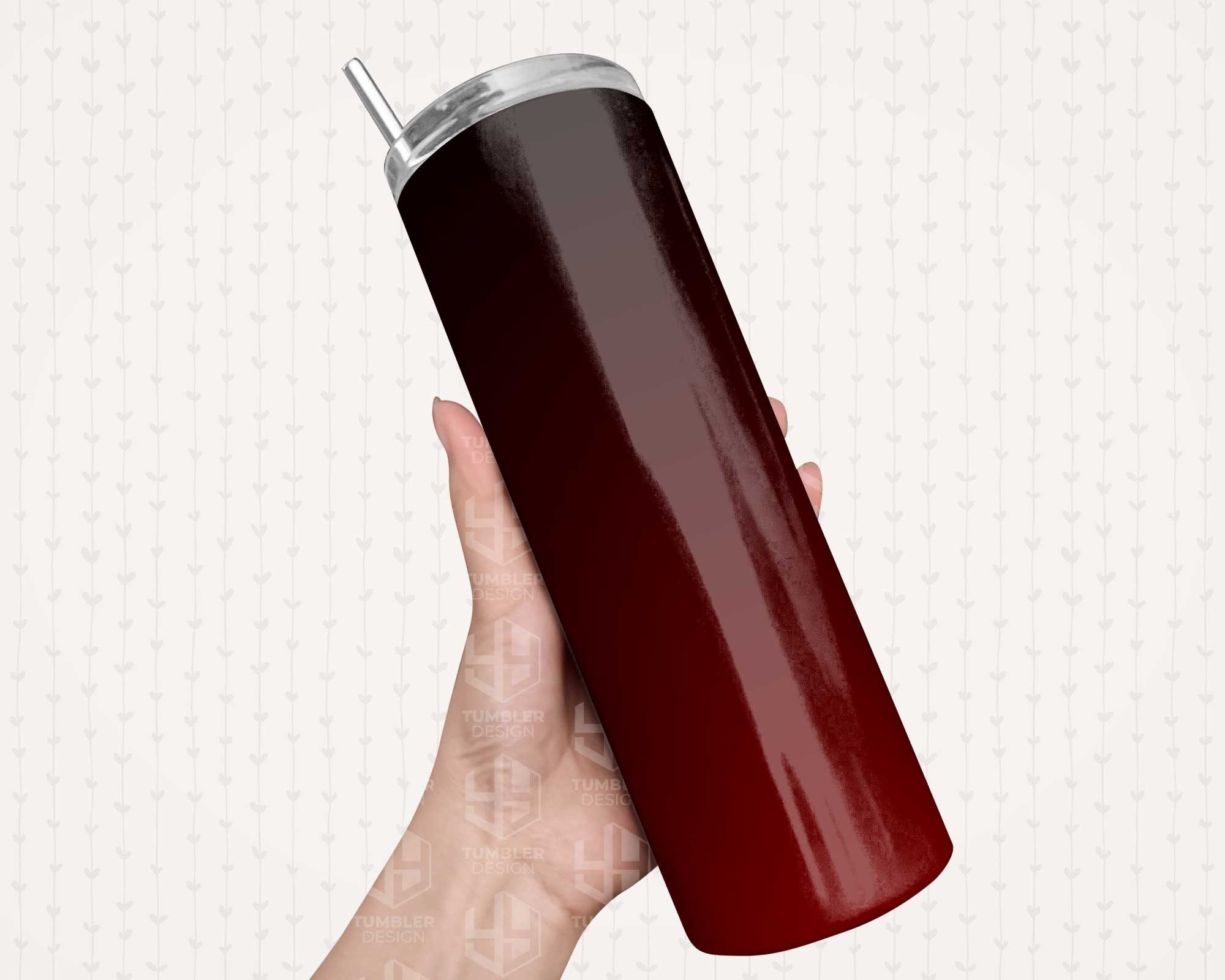 Maroon Ombre Tumbler Wrap Black to Maroon Sublimation Design - Etsy