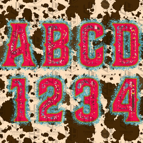 Distressed Letter - Etsy