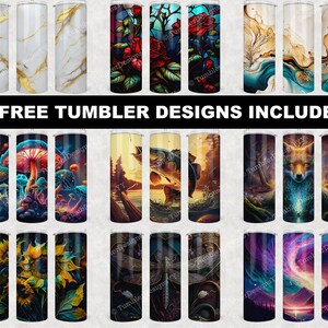 Stained Glass Aztec Tribal Tumbler Sublimation Design, 20 Oz Skinny ...