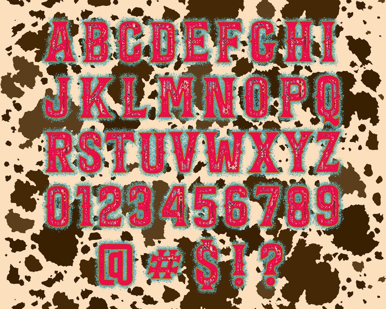 Red Distressed Letter PNG, Distressed Alphabet PNG, Teal Splatter ...