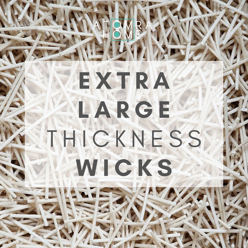 Extra Large Waxed Cotton Wicks: Sand Candle Making, 6cm - Etsy