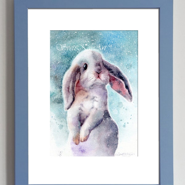 White Rabbit Art - Etsy