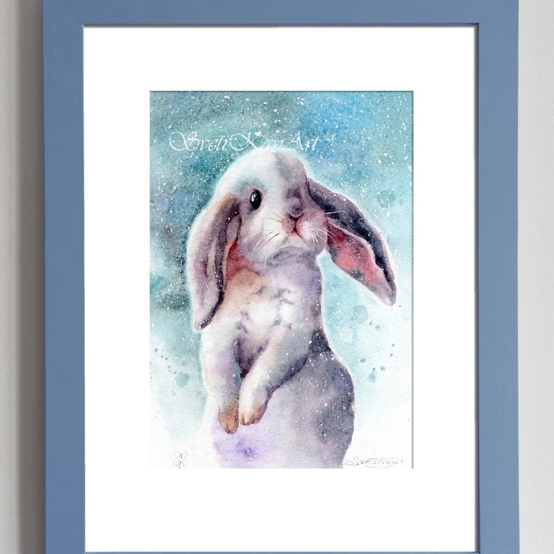 White Rabbit Art - Etsy