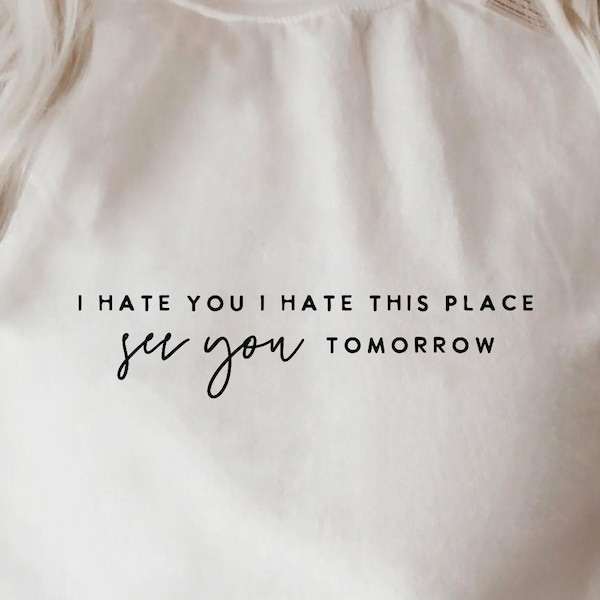 I Hate You Card - Etsy