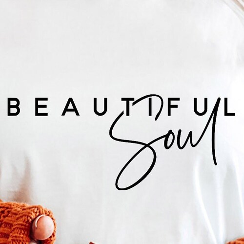 Beautiful Soul SVG Boho Svg Positive Svg Girl Tumbler Png - Etsy