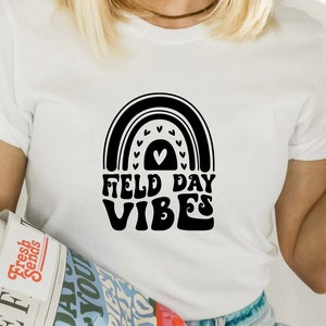 Field Day Vibes SVG PNG PDF, School Field Day Svg, Wavy Stacked School ...