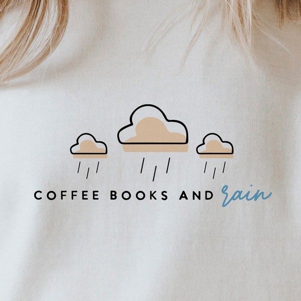 Coffee Books Rain - Etsy