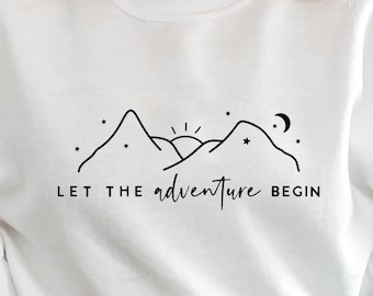 Let the Adventure Begin - Etsy
