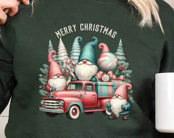 Merry Christmas Gnomies Png Sublimation Design Download, Christmas Png ...