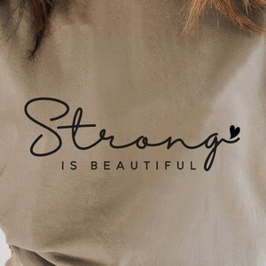 Strong is Beautiful Svg, Strong Women Svg, Workout Svg, Boho Svg ...