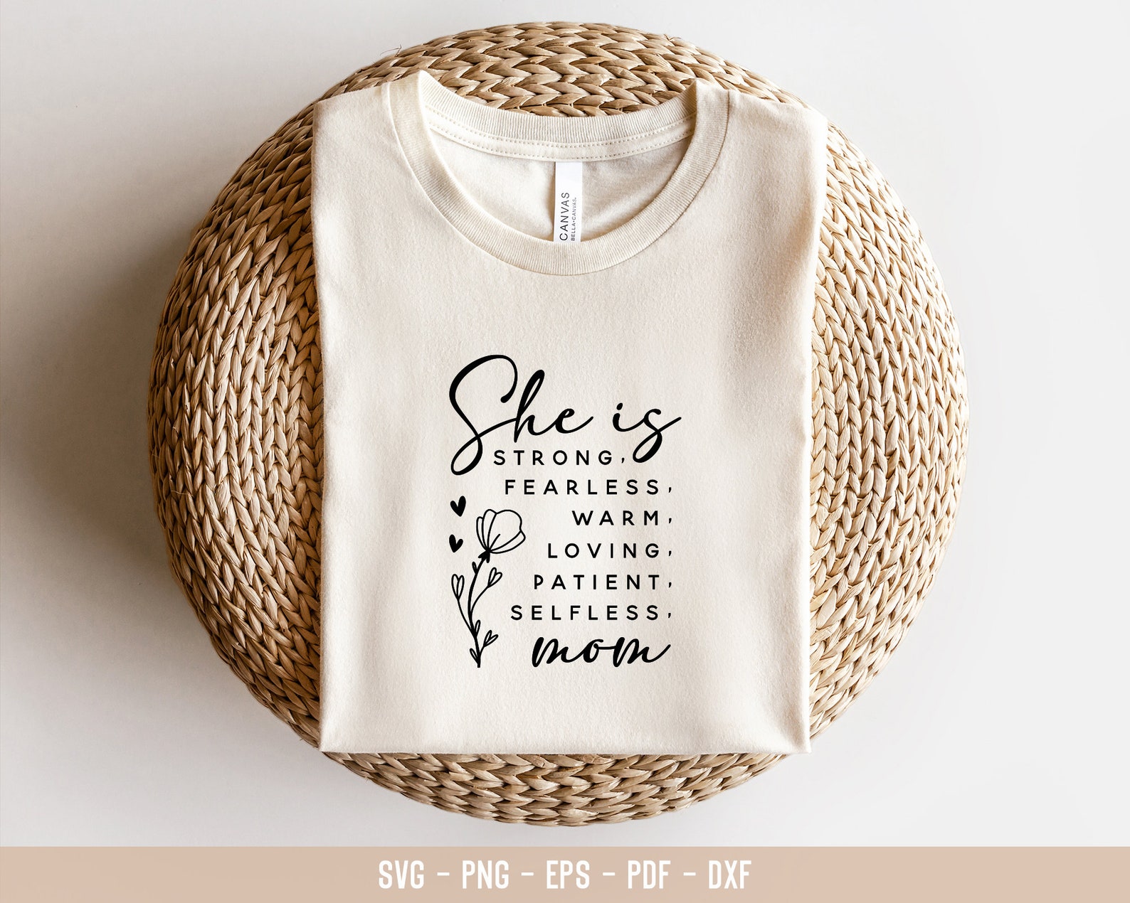 She is SVG PNG PDF Strong Svg Fearless Svg Warm Svg Loving - Etsy