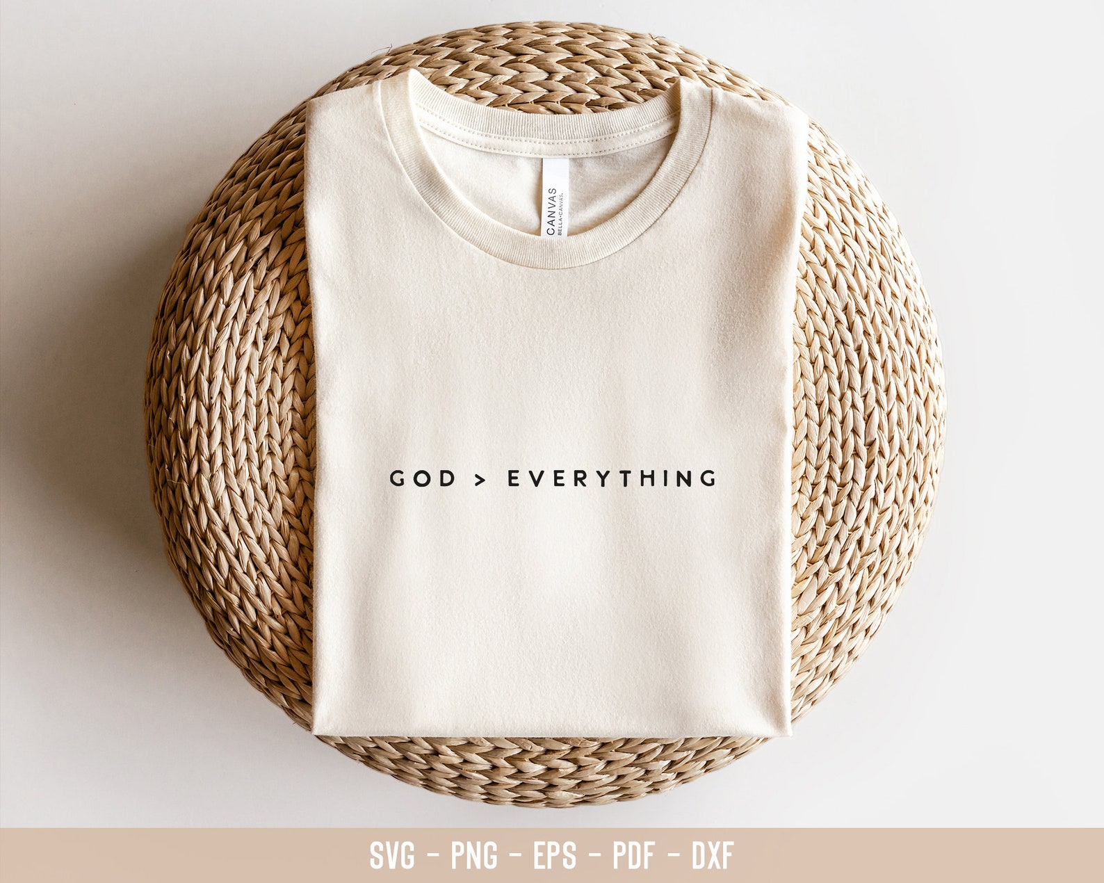 God Over Everything SVG PNG PDF, God is Good Svg, Faith Svg, God is ...