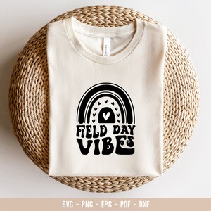 Field Day Vibes SVG PNG PDF, School Field Day Svg, Wavy Stacked School ...