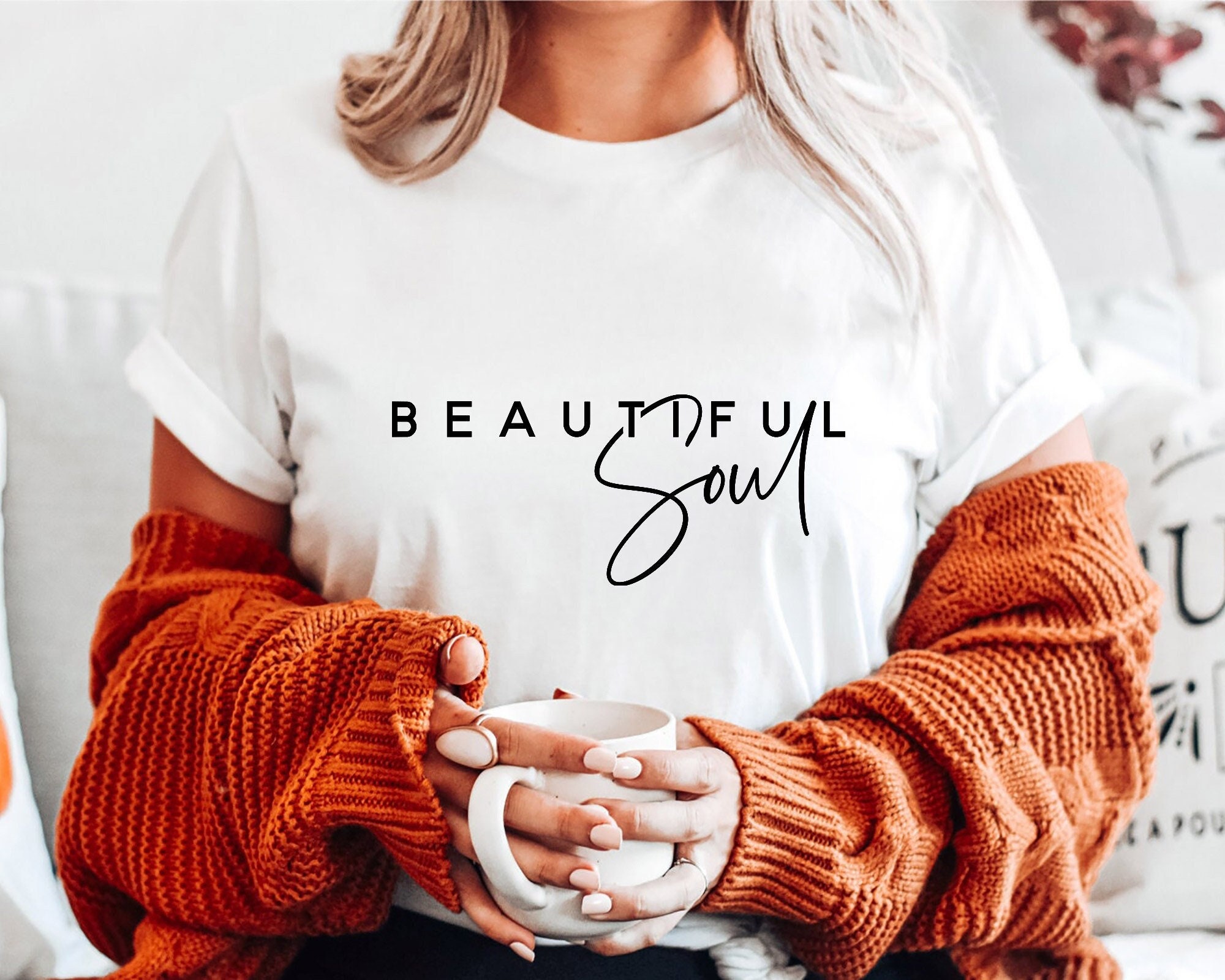Beautiful Soul SVG Boho Svg Positive Svg Girl Tumbler Png - Etsy