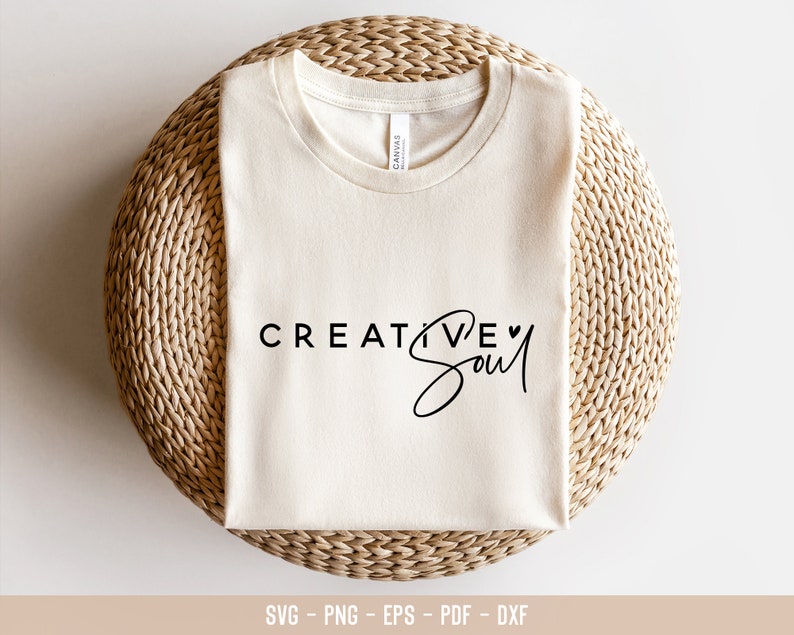 Creative Soul SVG PNG PDF Creative Svg Creative Girl Svg - Etsy