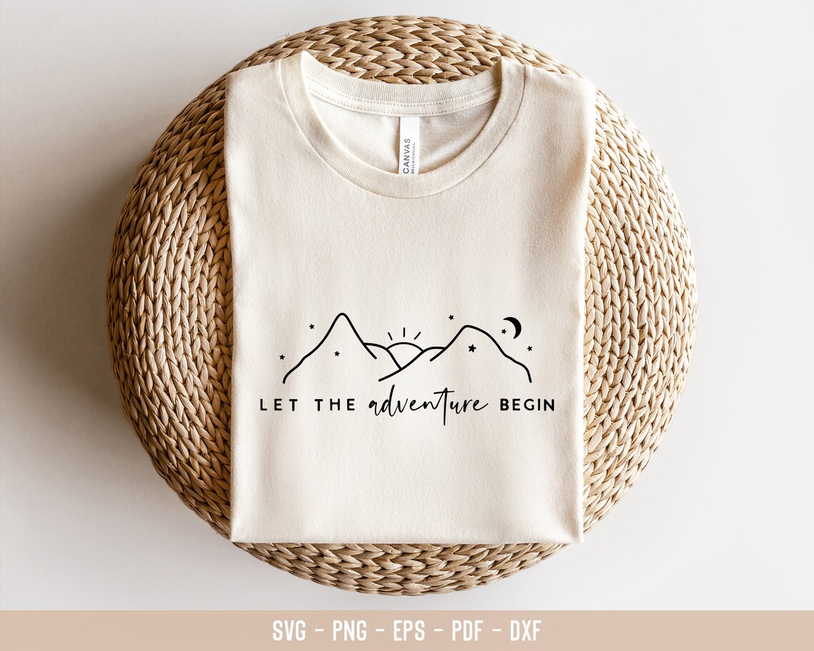 Let the Adventure Begin SVG PNG PDF Adventure Svg Adventure - Etsy