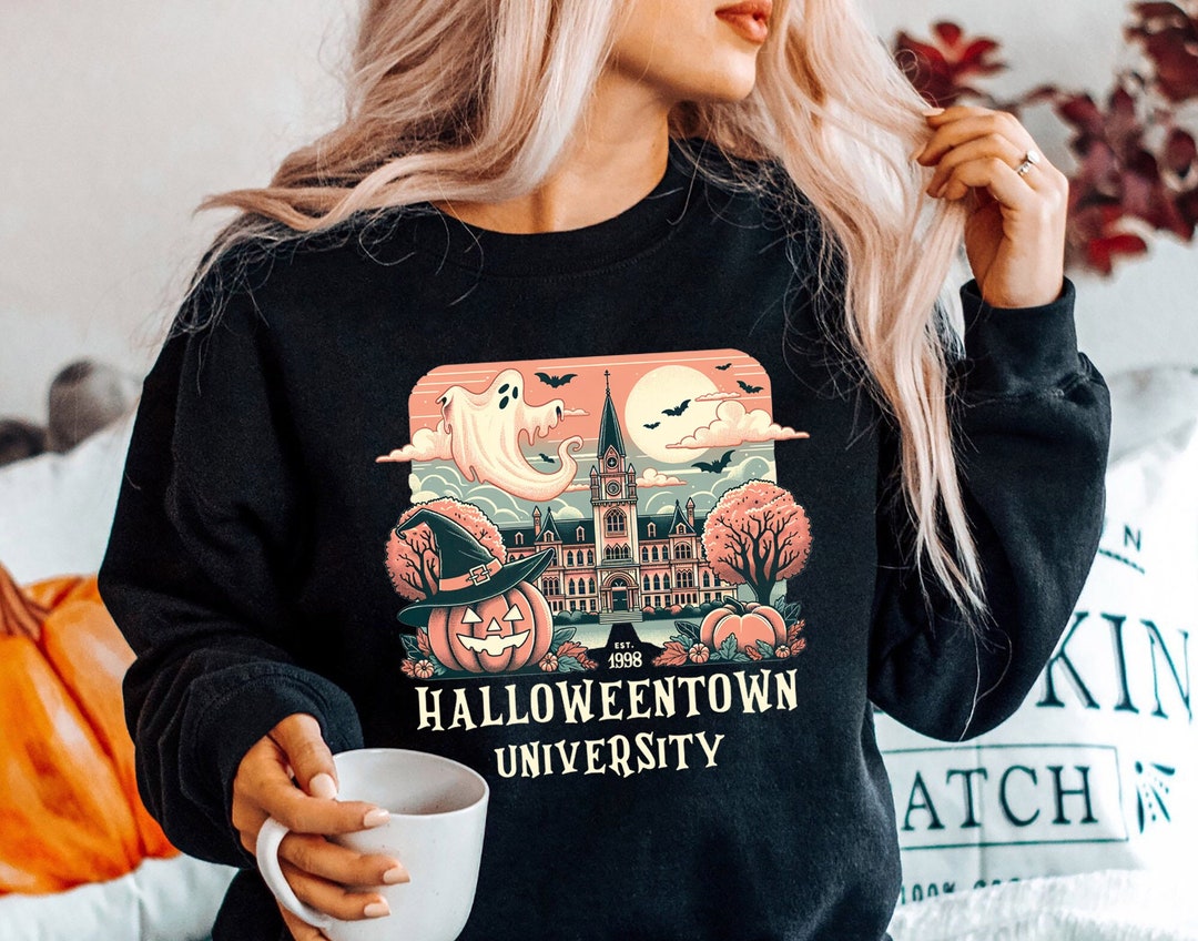Halloweentown University Est 1998 PNG, Retro Halloween Png, Pumpkin ...