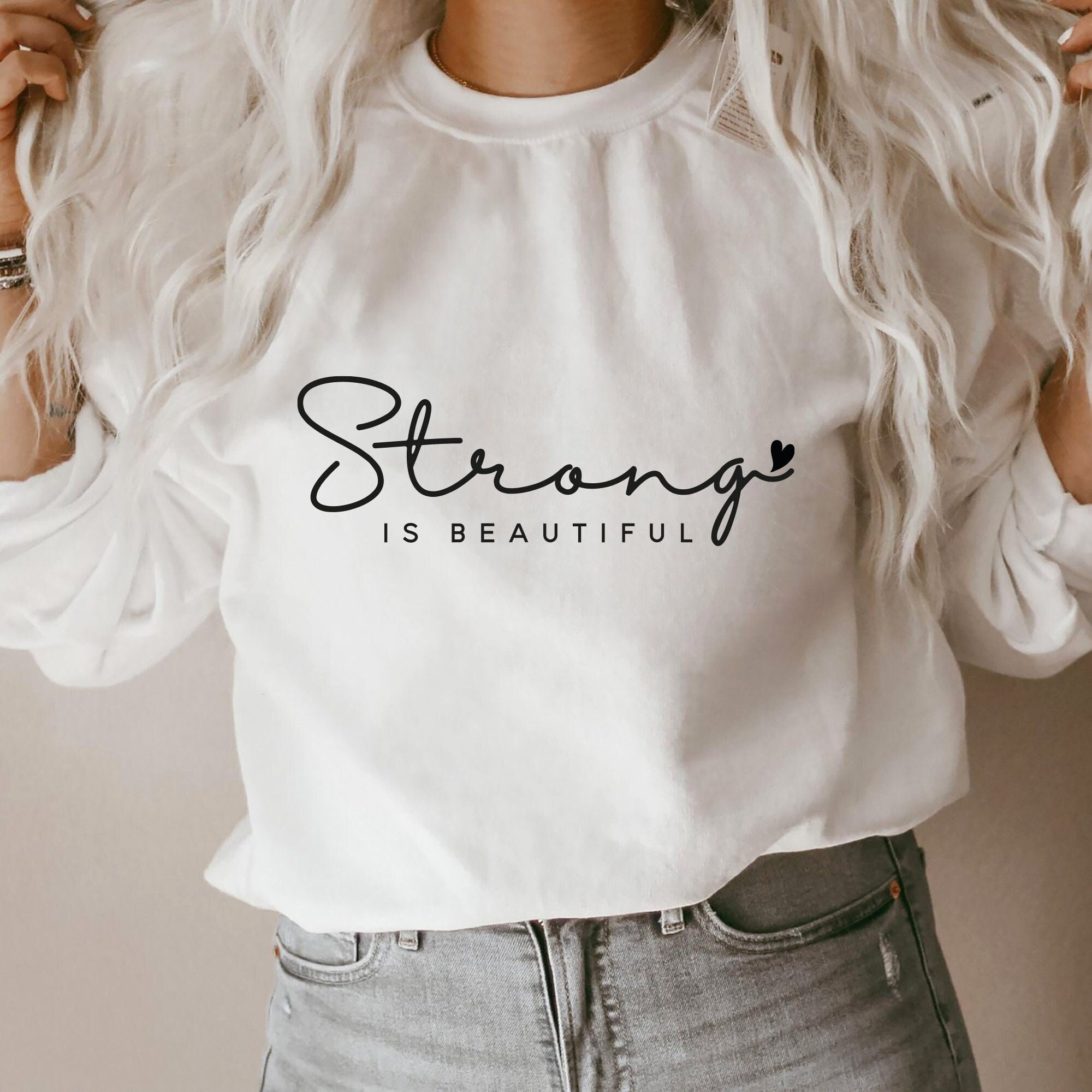 Strong is Beautiful Svg, Strong Women Svg, Workout Svg, Boho Svg ...
