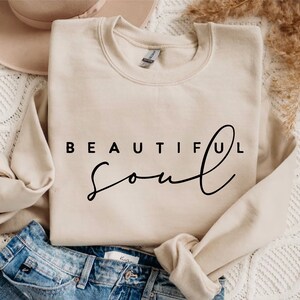 Beautiful Soul SVG, Boho Svg, Positive Svg, Girl Tumbler Png, Good ...