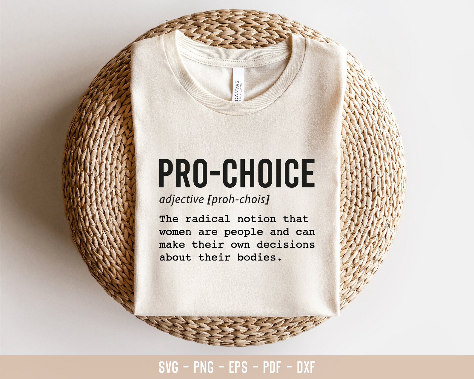 Pro Choice Definition SVG PNG PDF Pro Choice Svg Feminism - Etsy