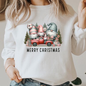 Merry Christmas Gnomies PNG, Christmas Sublimation Design, Christmas ...