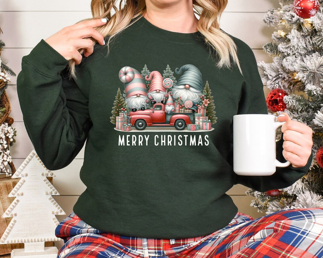 Merry Christmas Gnomies PNG, Christmas Sublimation Design, Christmas ...