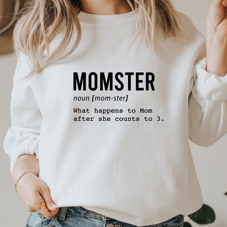 Momster Definition SVG PNG PDF, Funny Momster Svg, Halloween Svg, Mom ...