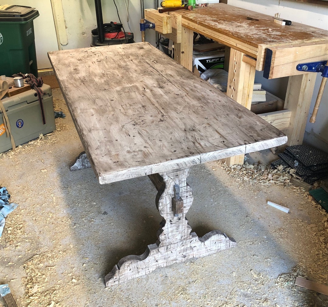Custom Tables Made to Order Solid Wood Dining Table Farmhouse Table ...