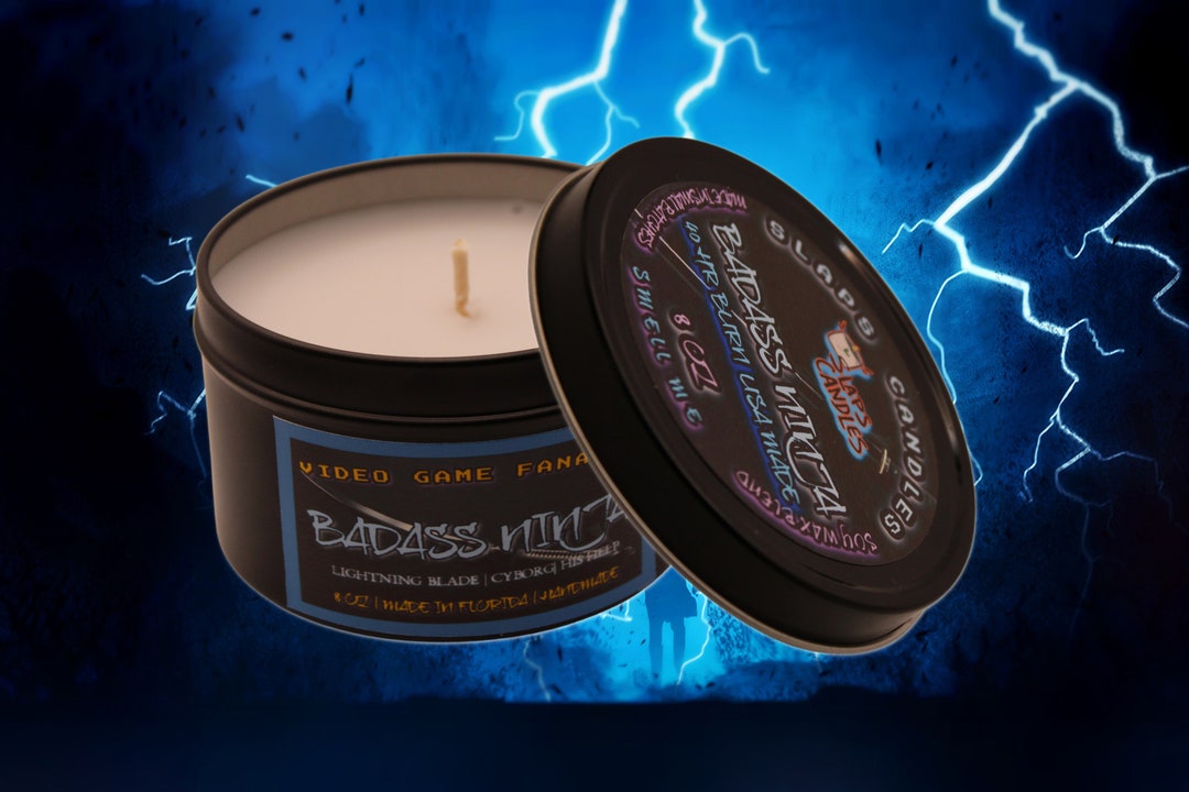 Video Game Candle | RAIDEN Inspired | Non Toxic Gamer Candle | 8 Oz ...