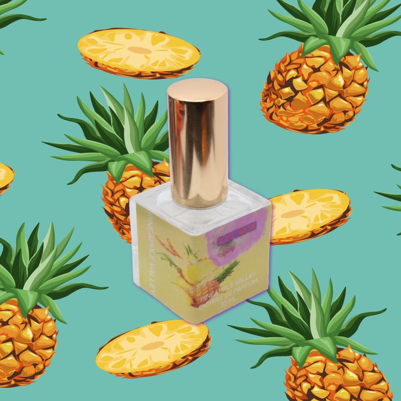 Stardew Valley Inspired Pineapple Valley Parfum High Concentration Pineapple, Smokey Heat, Amber ...